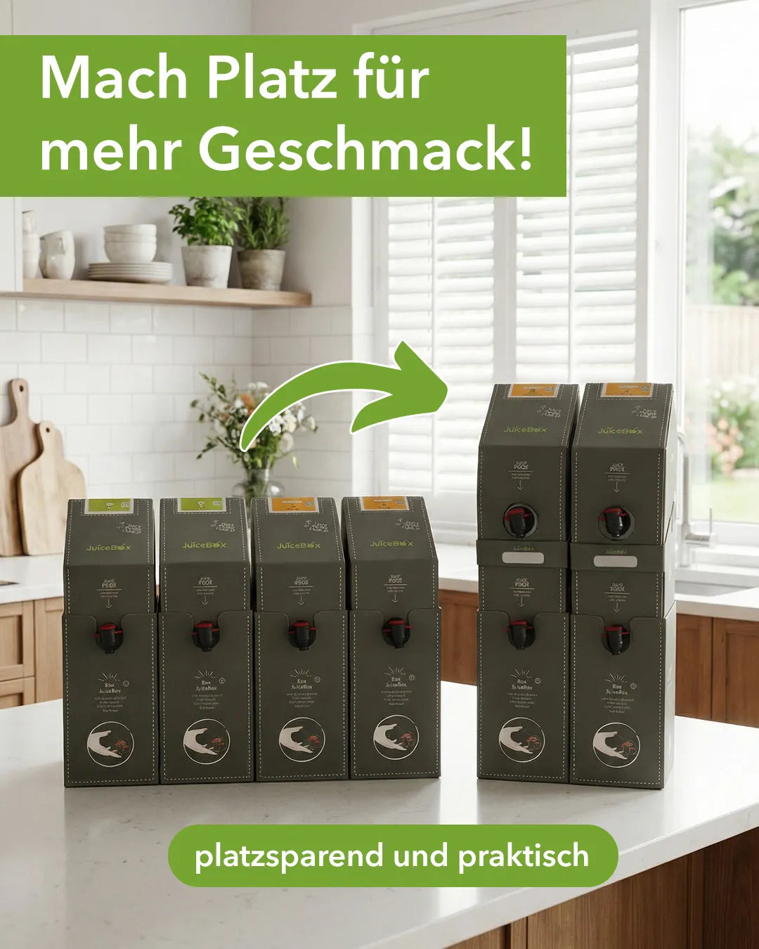 JuiceBox™ Stapelheld 6er Pack